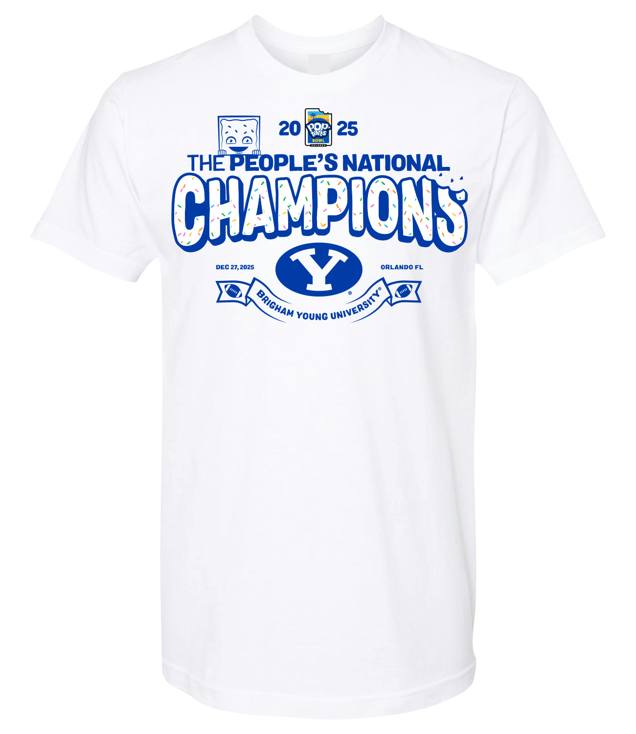2025 POP-TARTS Bowl BYU CHAMPS SST – FCS Merchandise